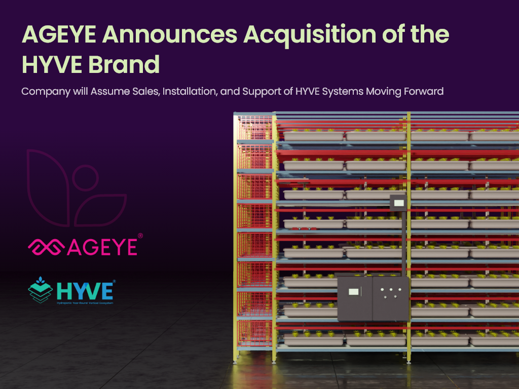 AGEYE Announces Acquisition of the HYVE Brand - AGEYE Technologies